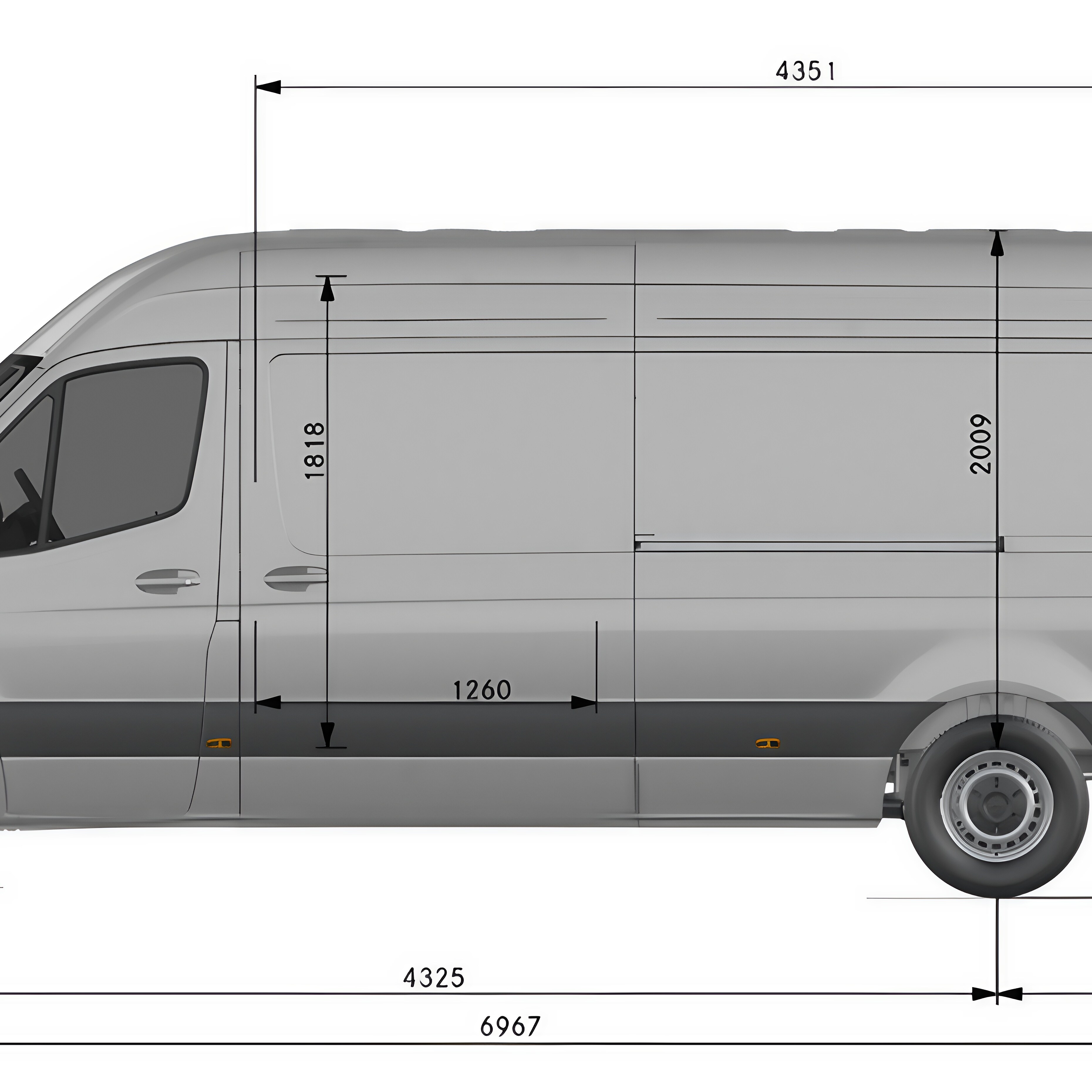 Mercedes Benz Sprinter Lwb Dimensions
